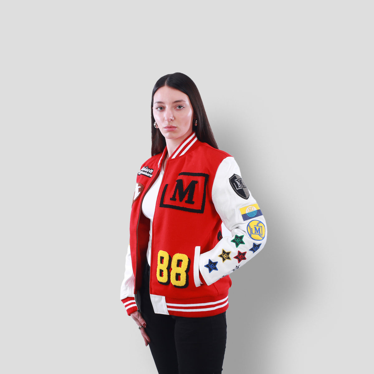 MDB Brand Women's Letterman Jacket – Bouchards
