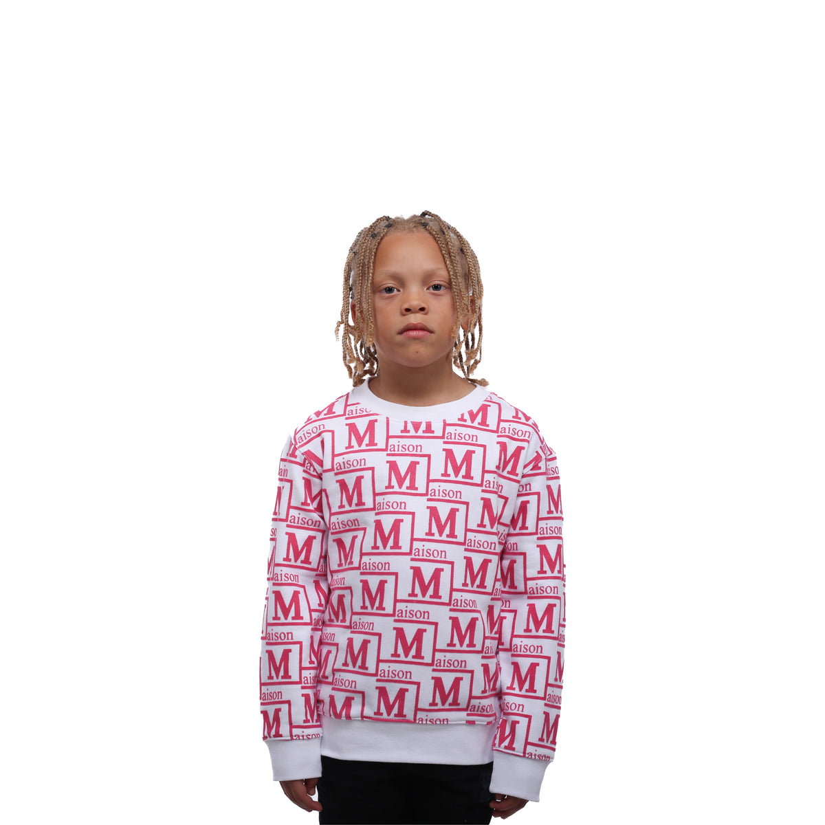 MDB Couture Kid's Monogram Crewneck Sweatshirt – Bouchards